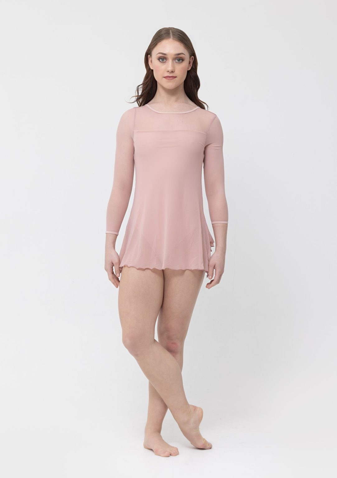 Amber Mesh Ballet Dance Dress | Contemporary